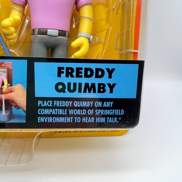 Simpsons | Toys | Simpsons Freddy Quimby Voice Activated World Of ...